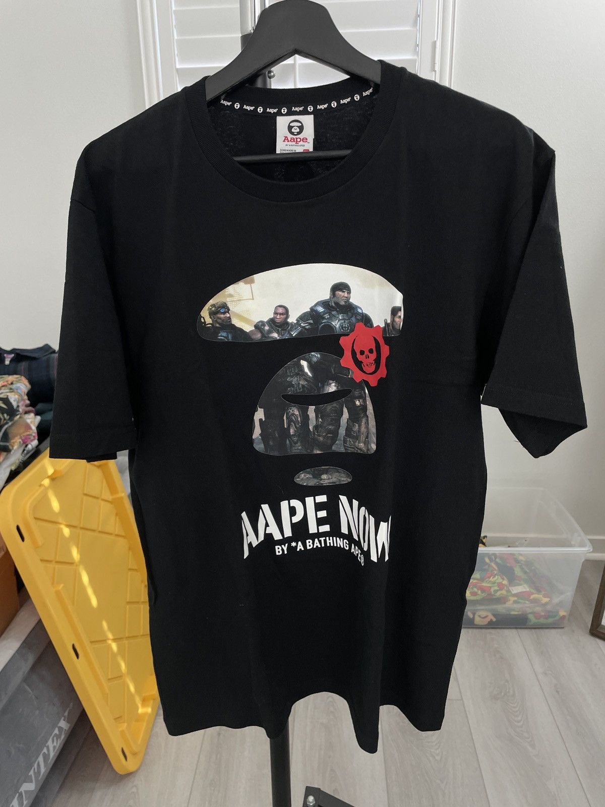 Aape × Streetwear Aape Gears of War Collab Shirt | Grailed