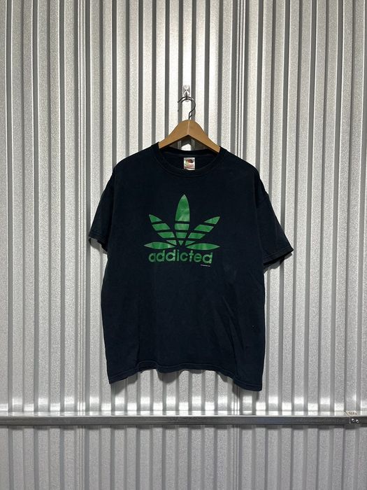 Adidas Crazy Vintage Weed Drug Adidas Parody Humor Tee Shirt | Grailed