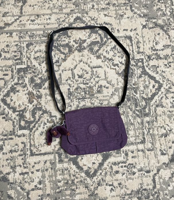 Vintage Vintage Purple Crossbody Bag Kipling Monkey | Grailed
