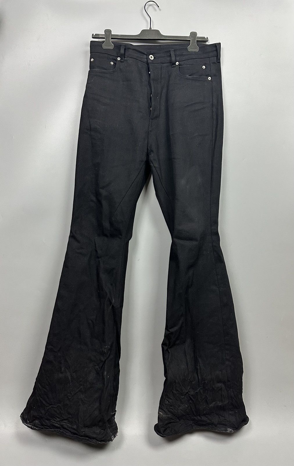 Rick Owens SS22 ‘FOGACHINE’ Made in Japan Banana Bolan Bootcuts | Grailed