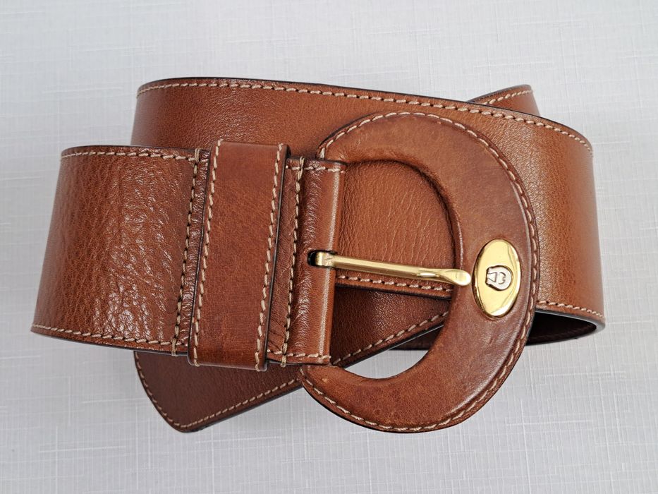 Etienne Aigner Vintage Etienne AIGNER leather belt. Made in Italy | Grailed