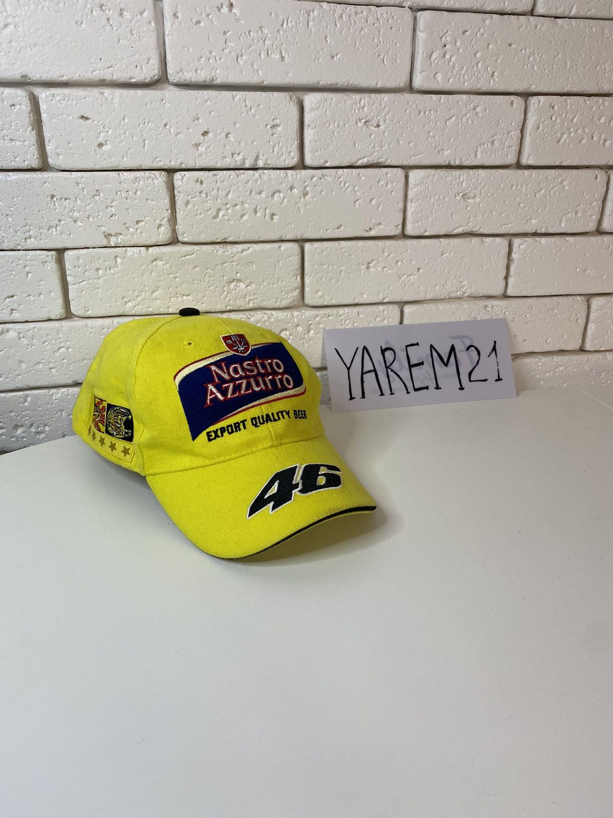 Vintage Valentino Rossi vale 46 Nastro Azzurro cap hat | Grailed