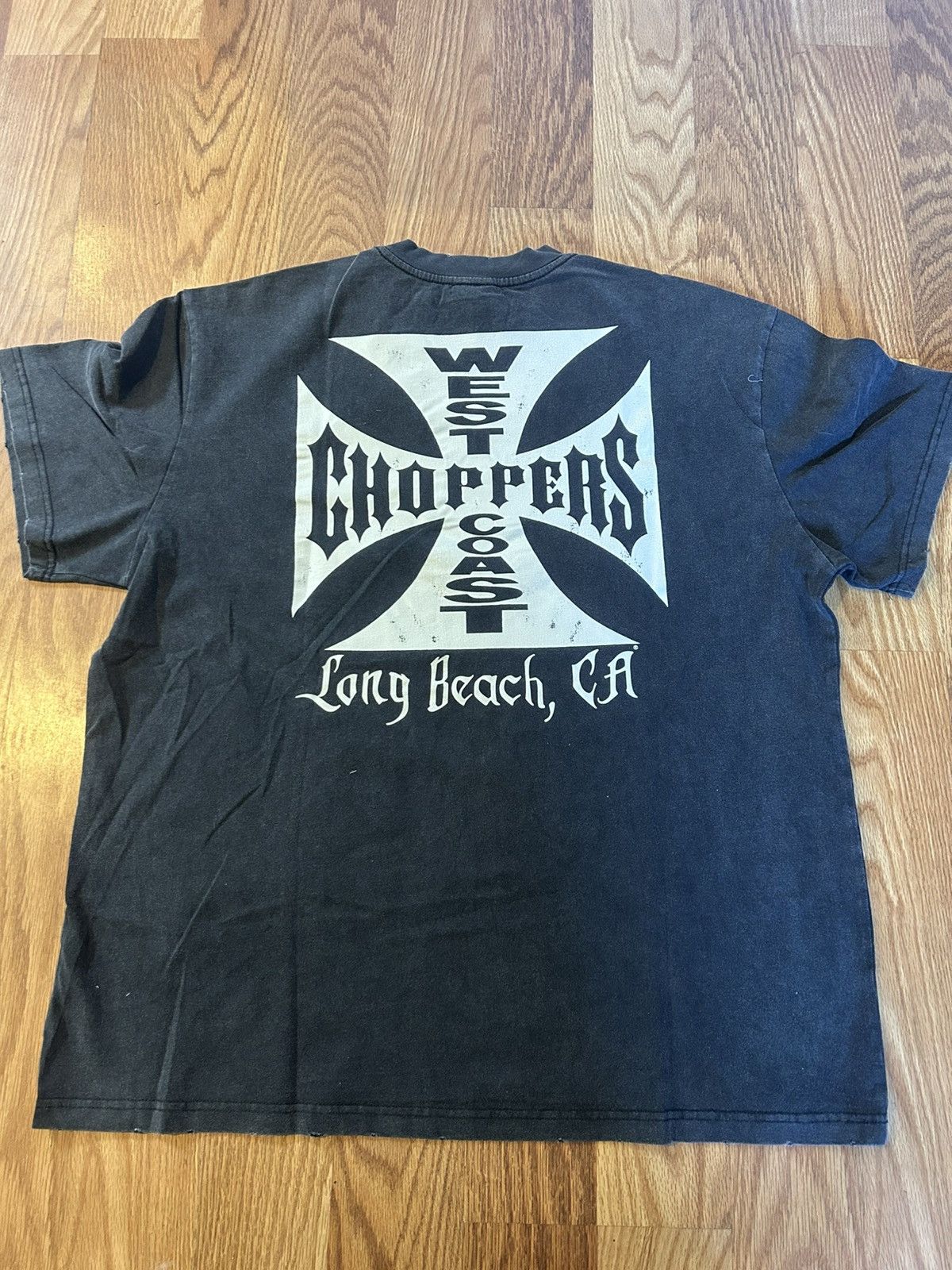 Streetwear × West Coast Choppers NEW Distressed West Coast Choppers ...