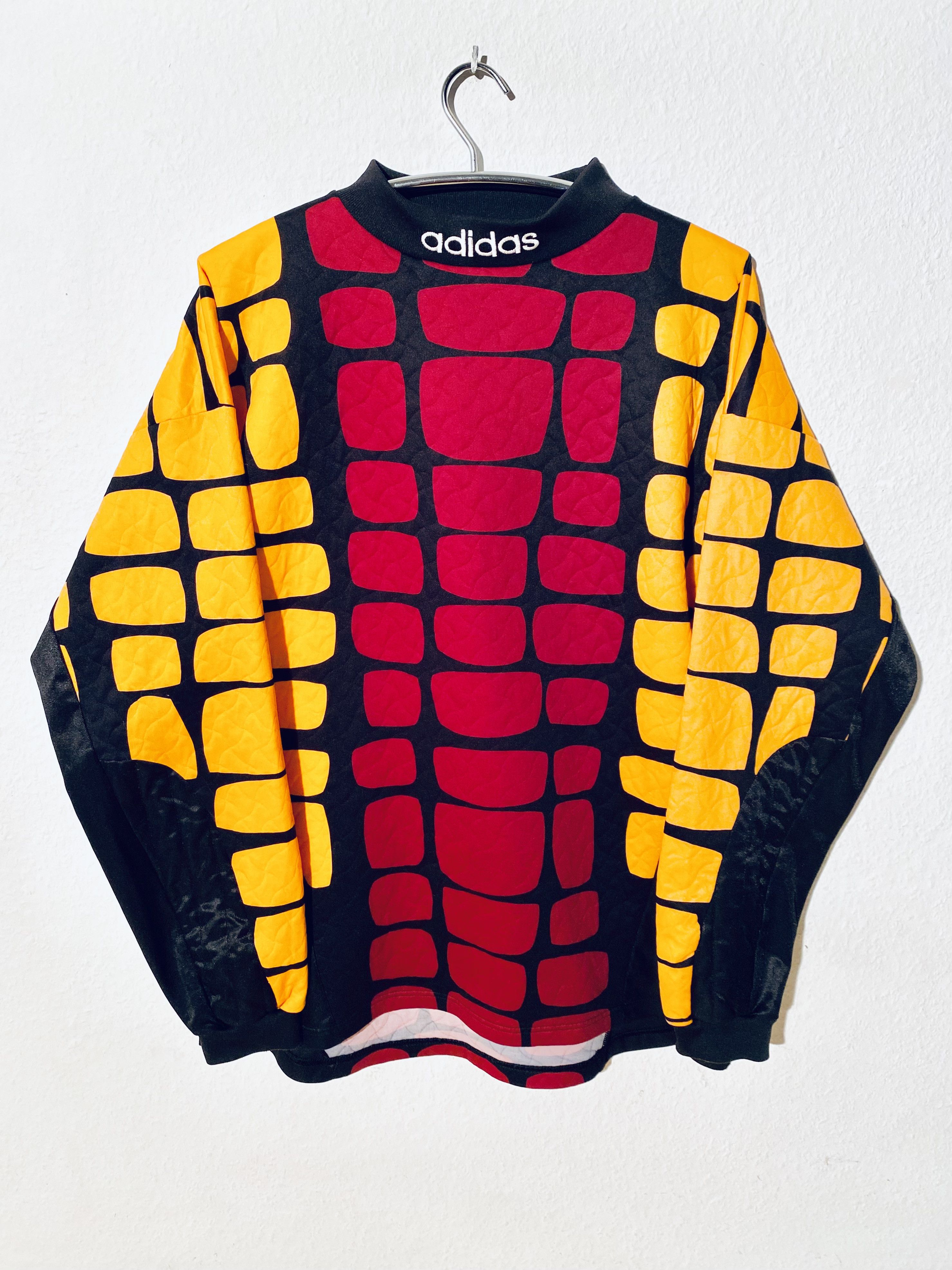 Adidas × Vintage Adidas Predator Goalkeeper Football Shirt 1994 - 1995 ...