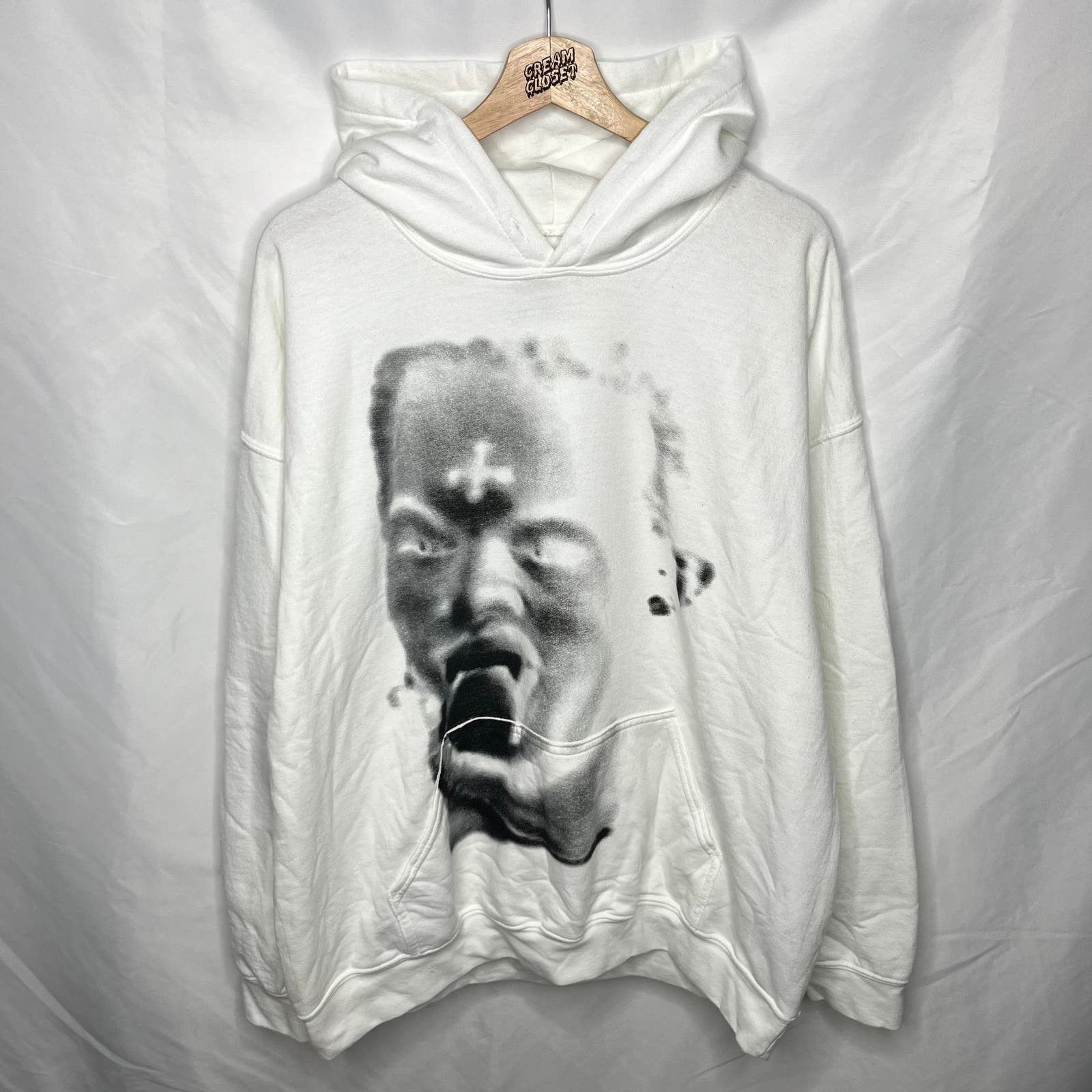 AWGE Whole Lotta Red WLR Tour Merch Hoodie in White XL | Grailed