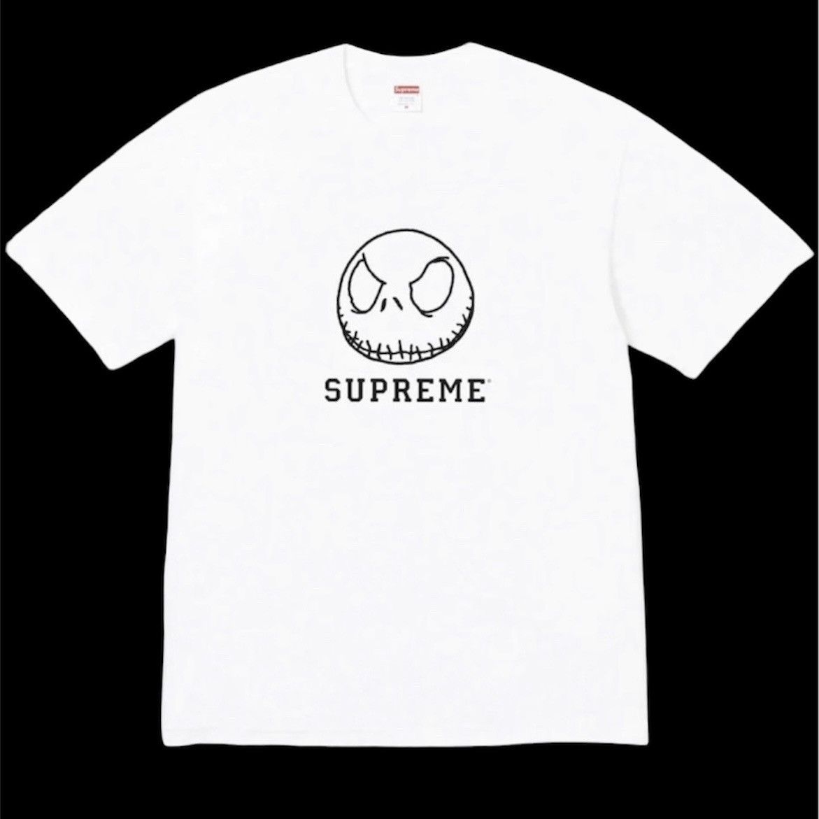 Disney × Supreme SUPREME Nightmare Before Christmas Jack Skellington T ...