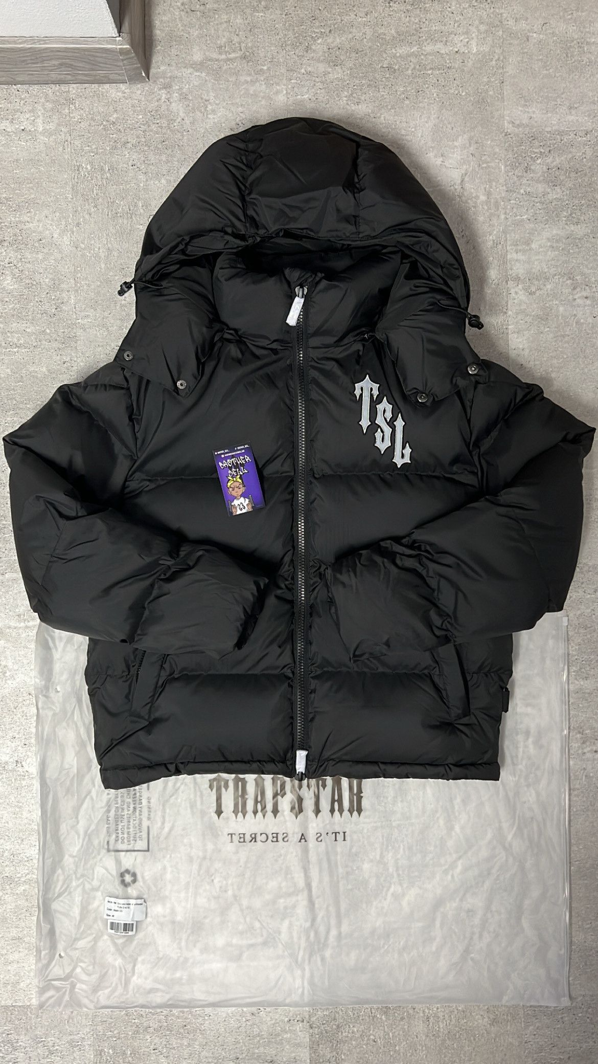 Trapstar London Trapstar Shooters Hooded Puffer - Black/Reflective ...