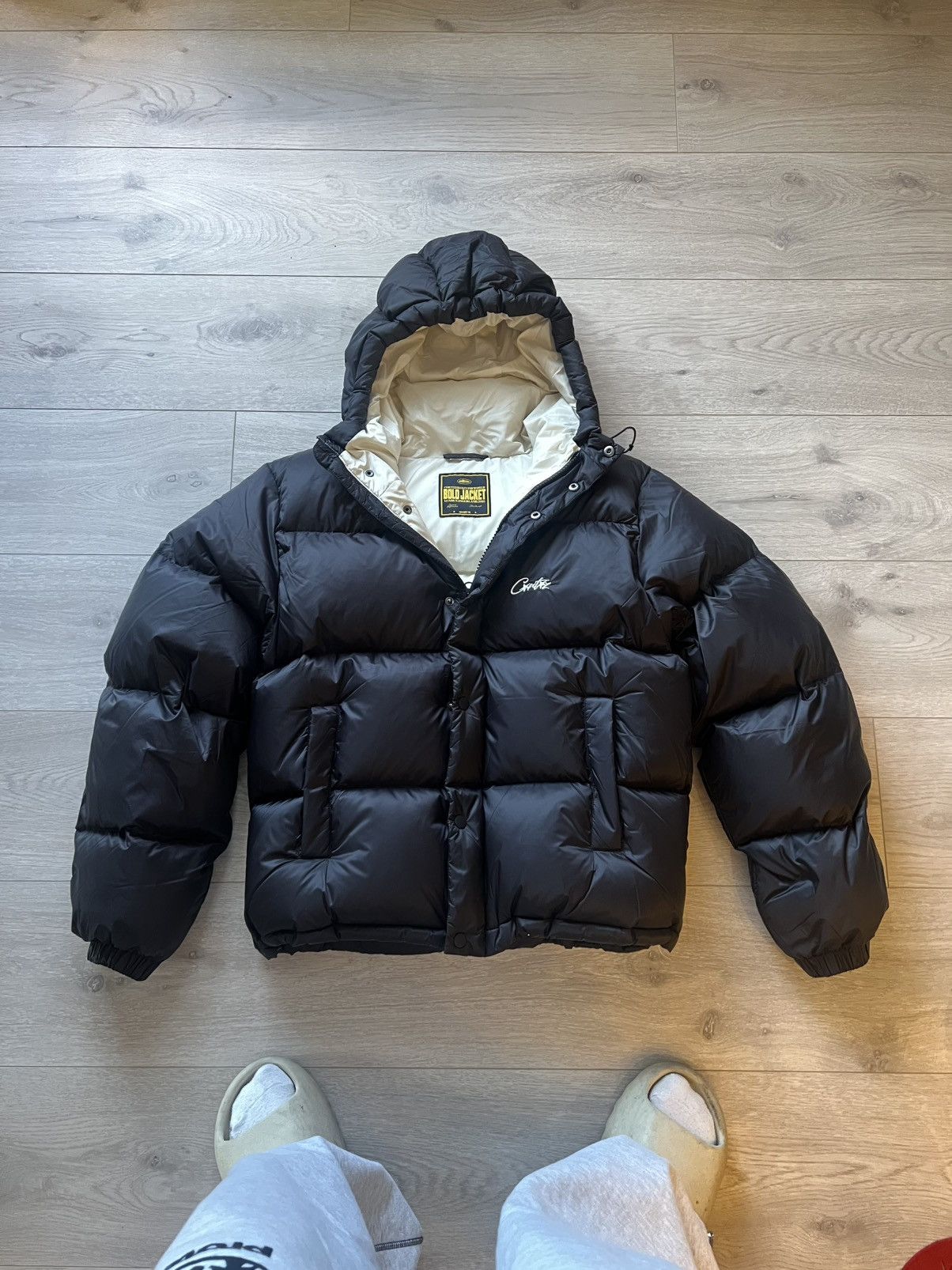 Corteiz Cortiez bolo v2 black/cream | Grailed