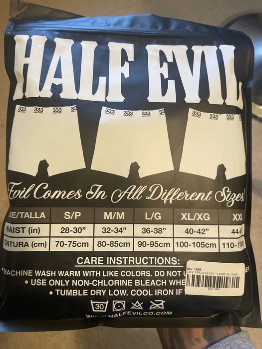 Half Evil Half evil boxer briefs | Grailed