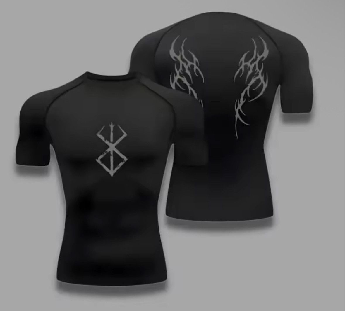 Other Compression Shirt Berserk Anime Guts Gymwear Muscle | Grailed