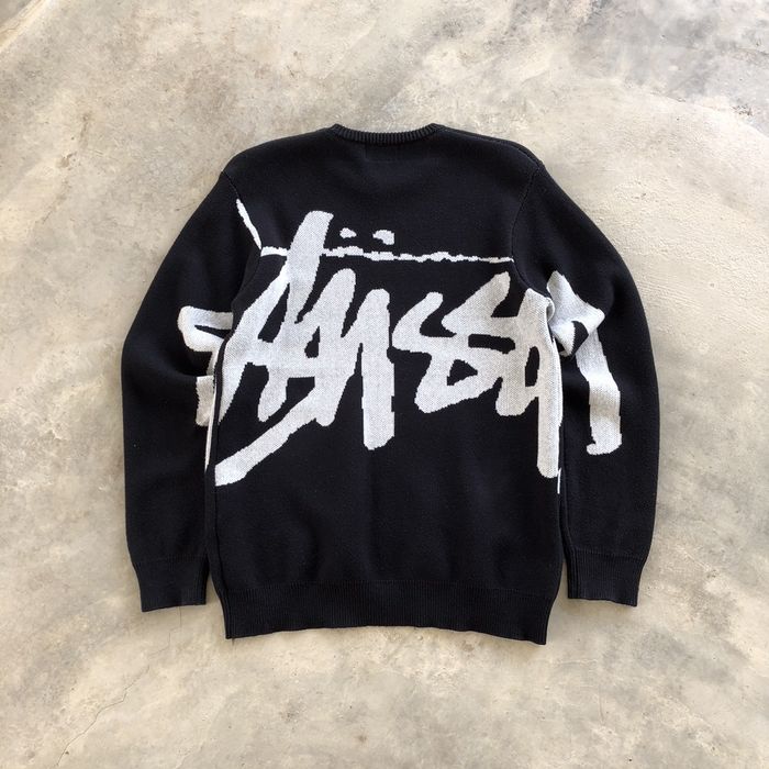 Stussy STUSSY Big Sign Logo Knitwear | Grailed