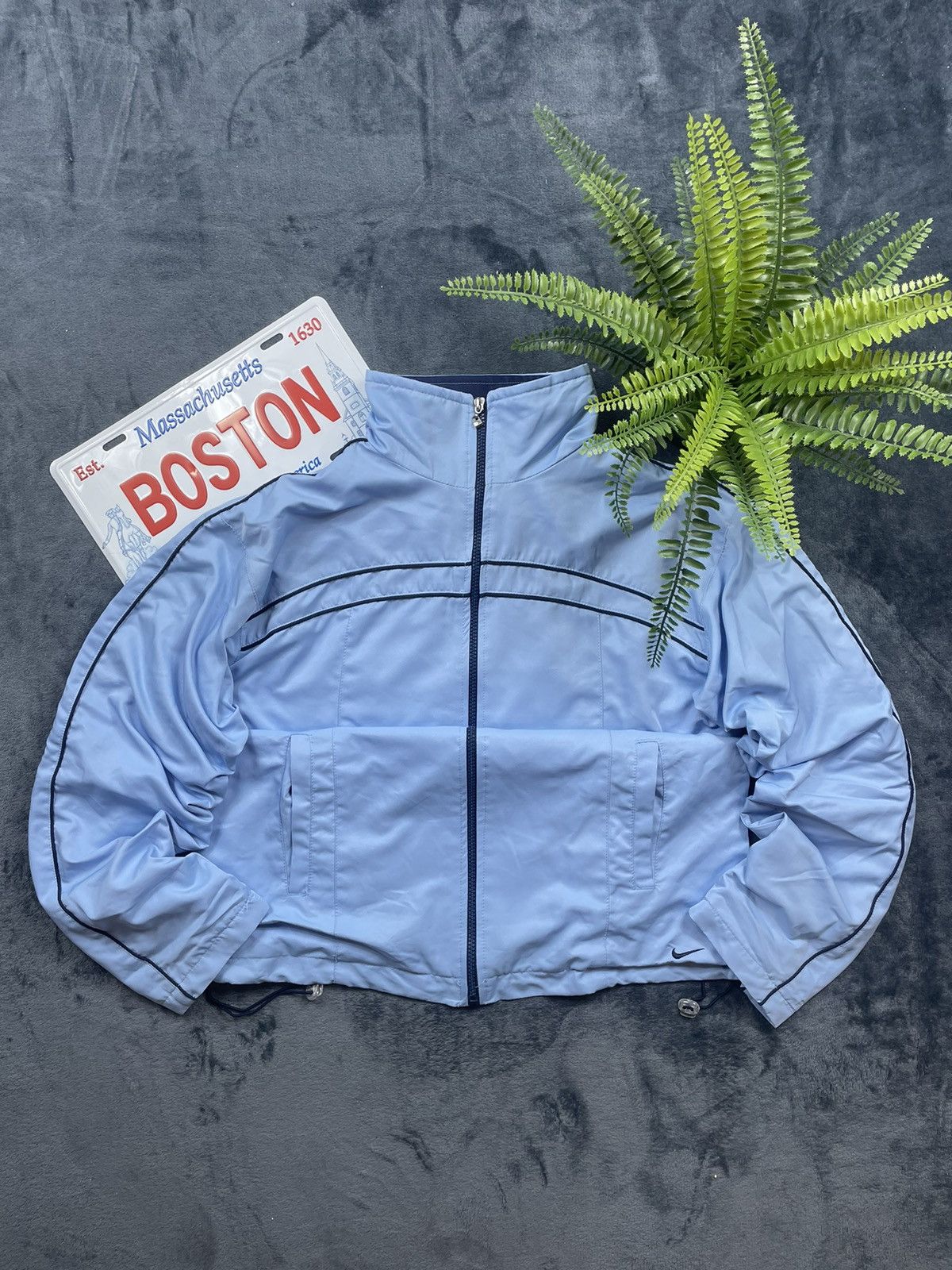 Nike × Streetwear × Vintage 🦕 NIKE TEAM VINTAGE BABY BLUE RETRO Y2K 90 ...