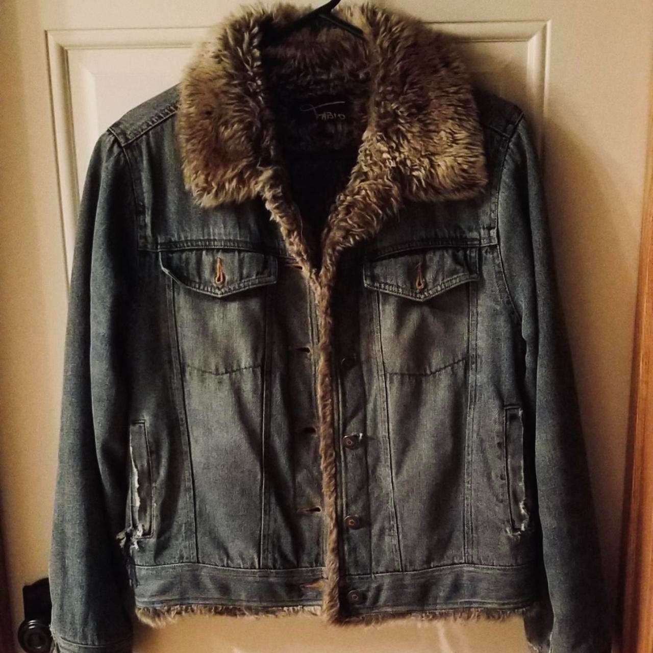 Other 1990s Vintage Fabio Aesthetic Faded Denim Jacket | Grailed