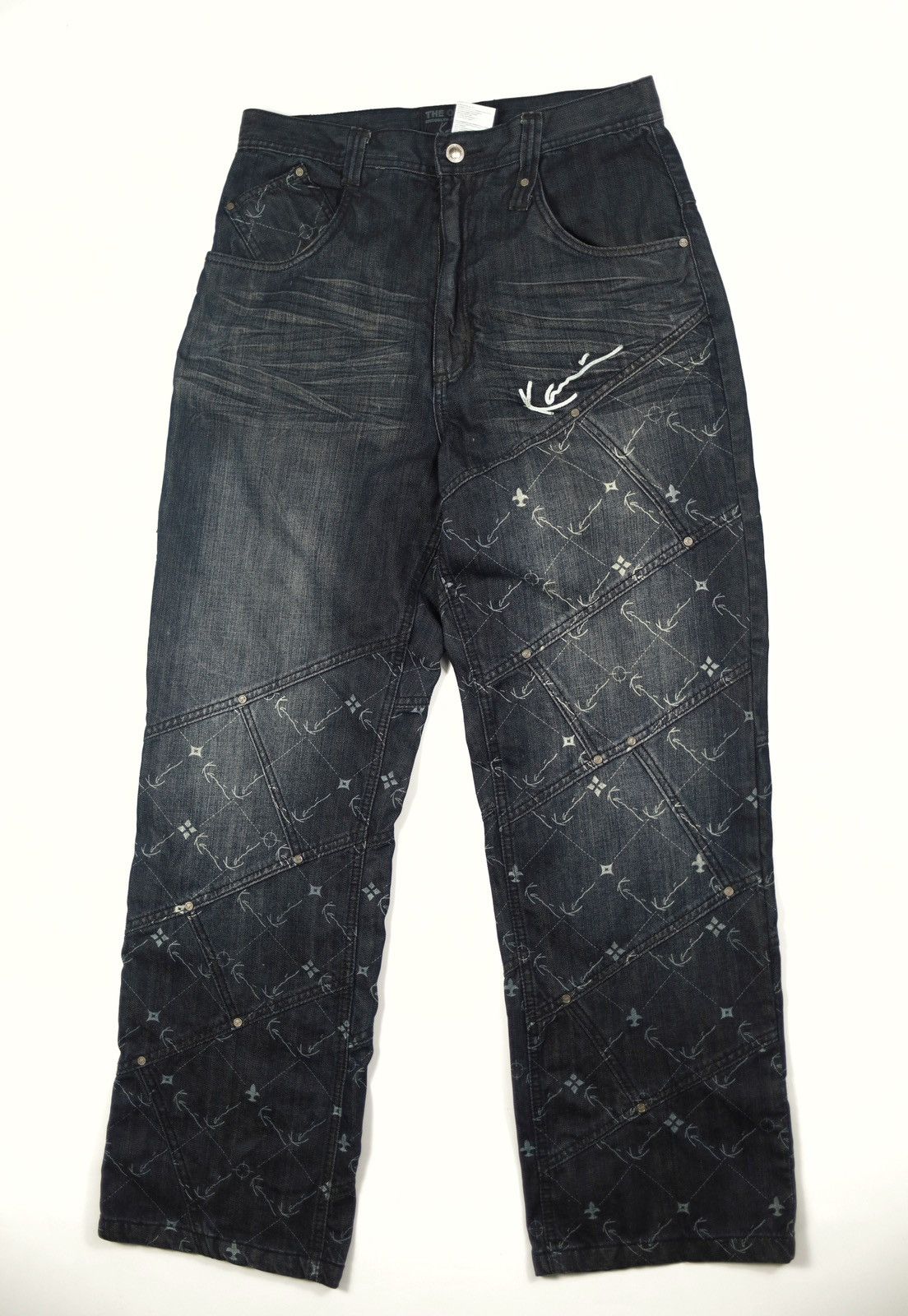 Vintage 🔥RARE🔥Karl Kani vintage monogram pants | Grailed