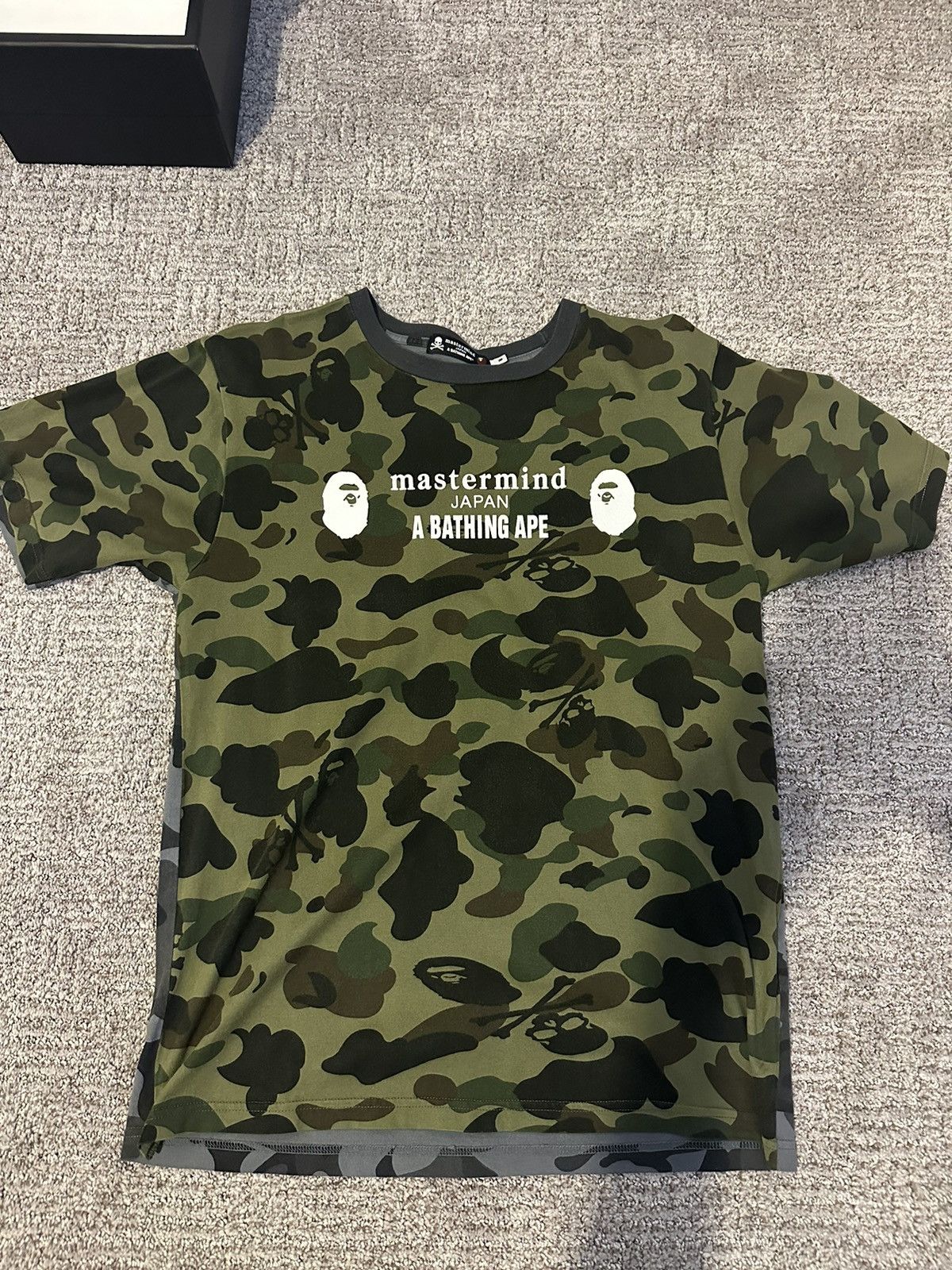 Bape × Mastermind Japan Bape x Mastermind LA Opening Camo Tee | Grailed