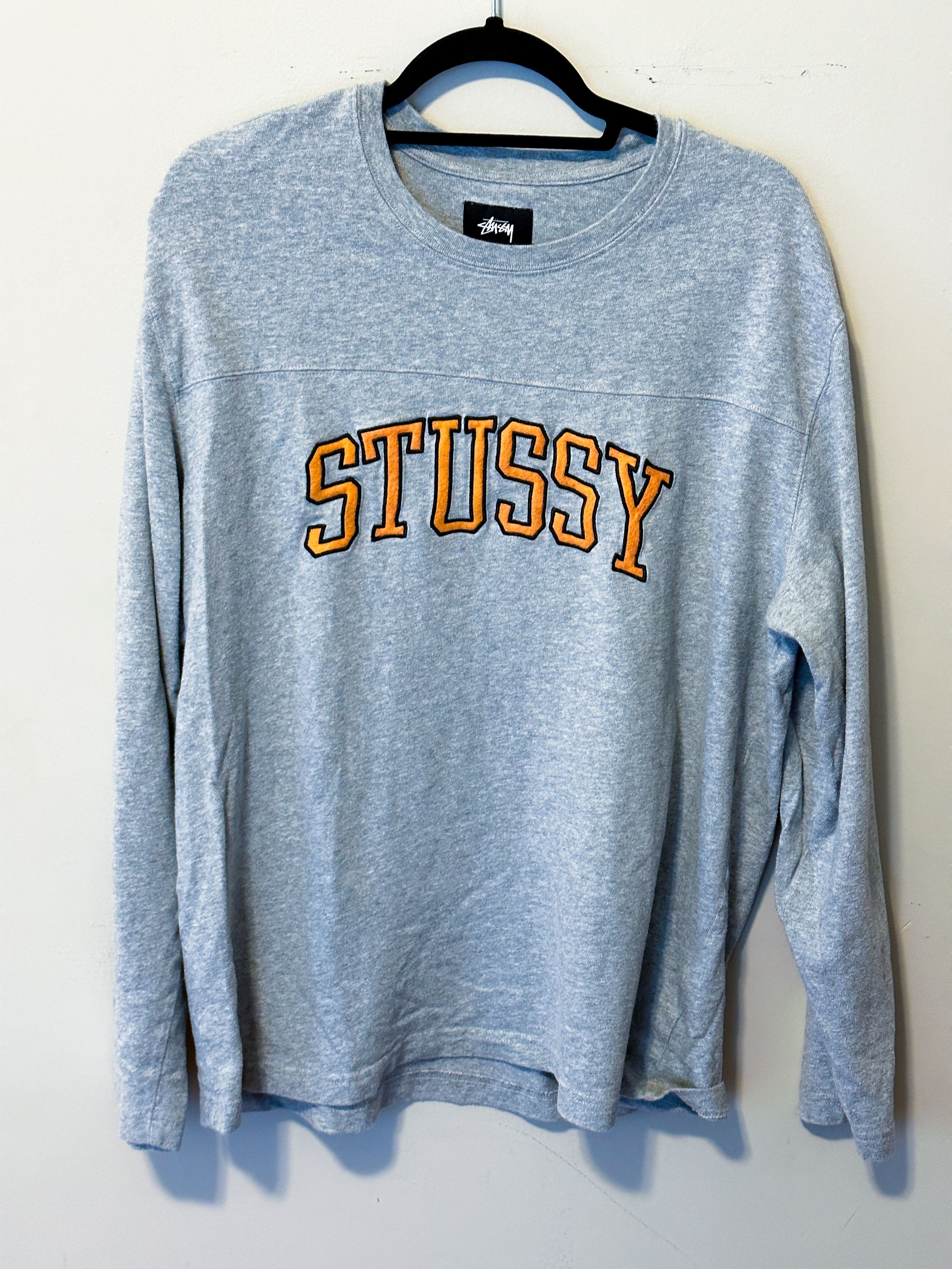 Stussy Stussy Longsleeve light knit sweatshirt | Grailed