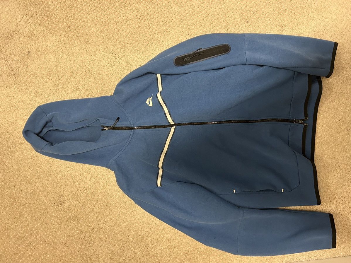Nike × Streetwear × Vintage Nike Tech Fleece Blue | Grailed