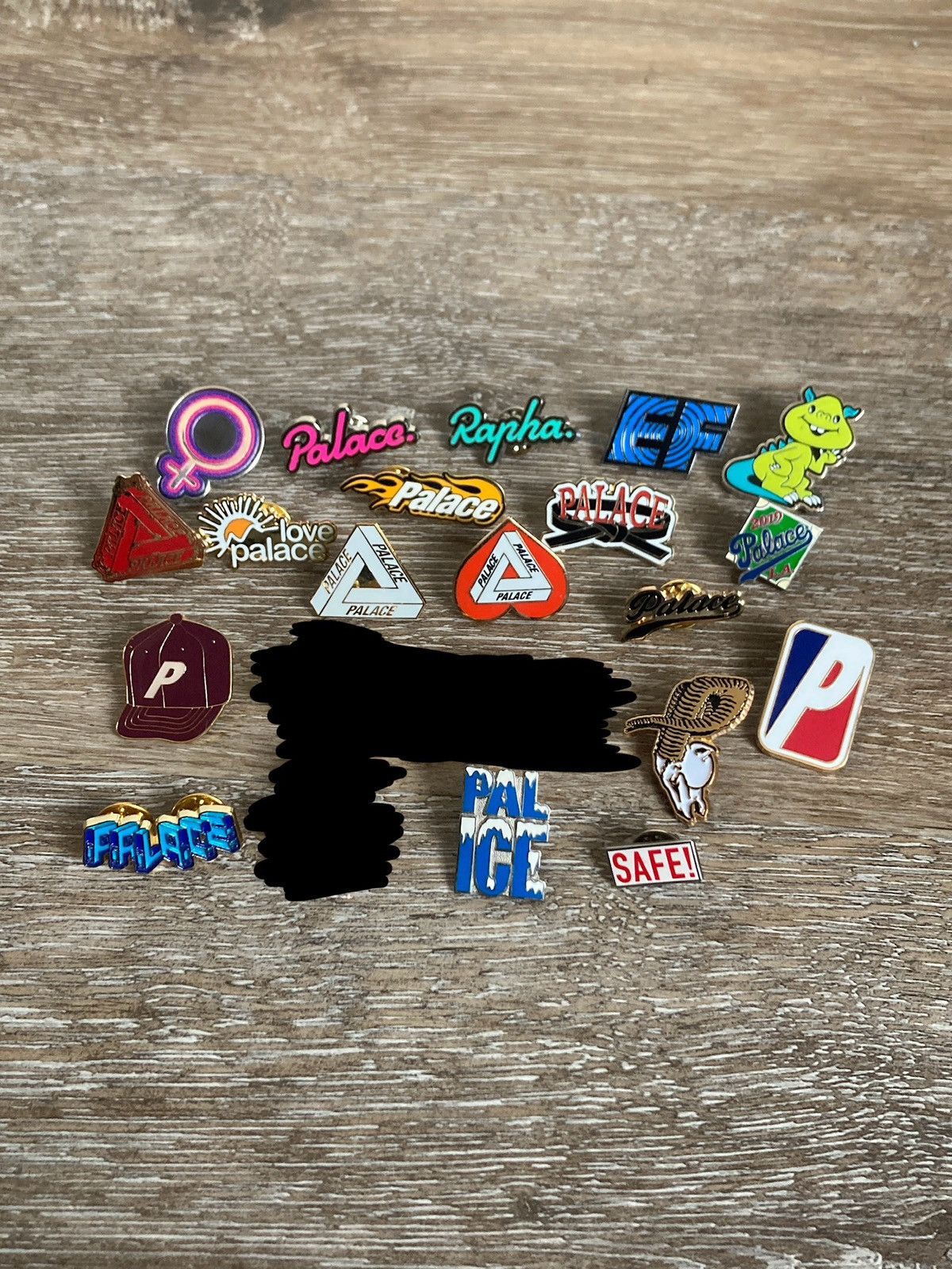Palace Palace Skateboards pin collection | Grailed