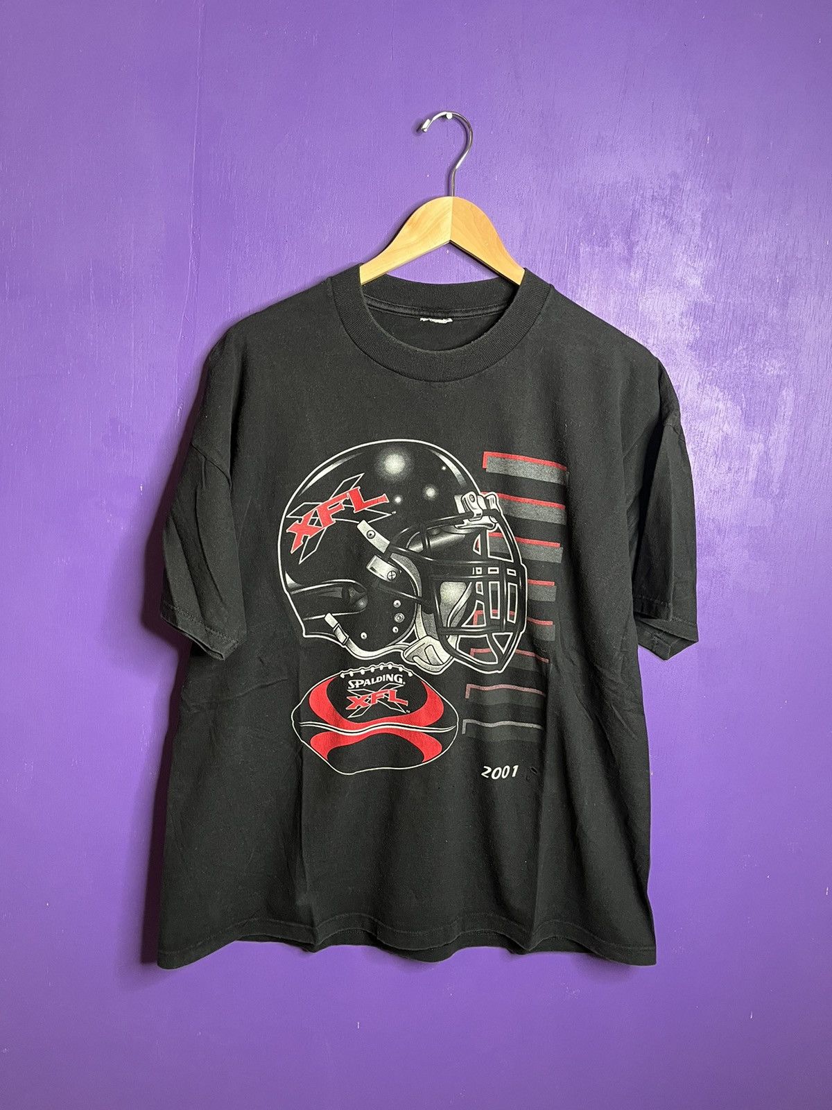 Made In Usa × Streetwear × Vintage Vintage 2001 XFL kickoff tour teams ...