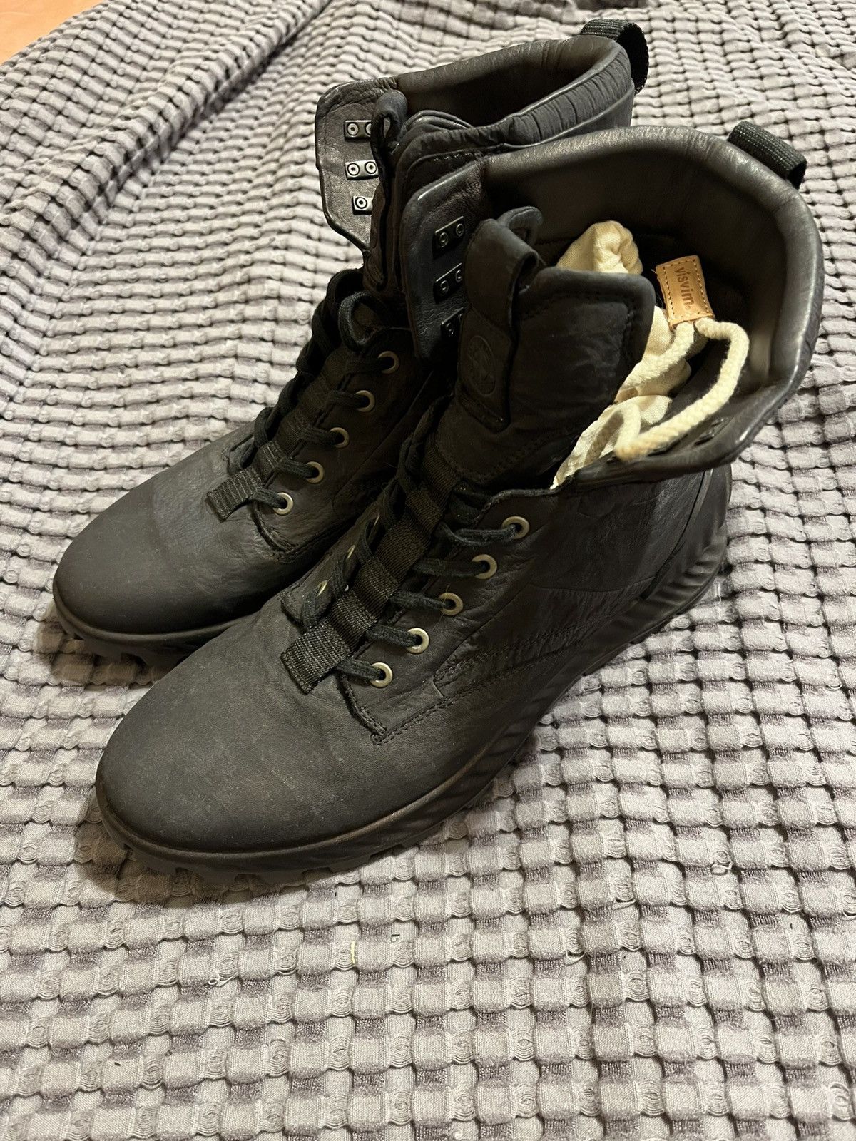 Stone Island Stone Island FW19 high top boots | Grailed
