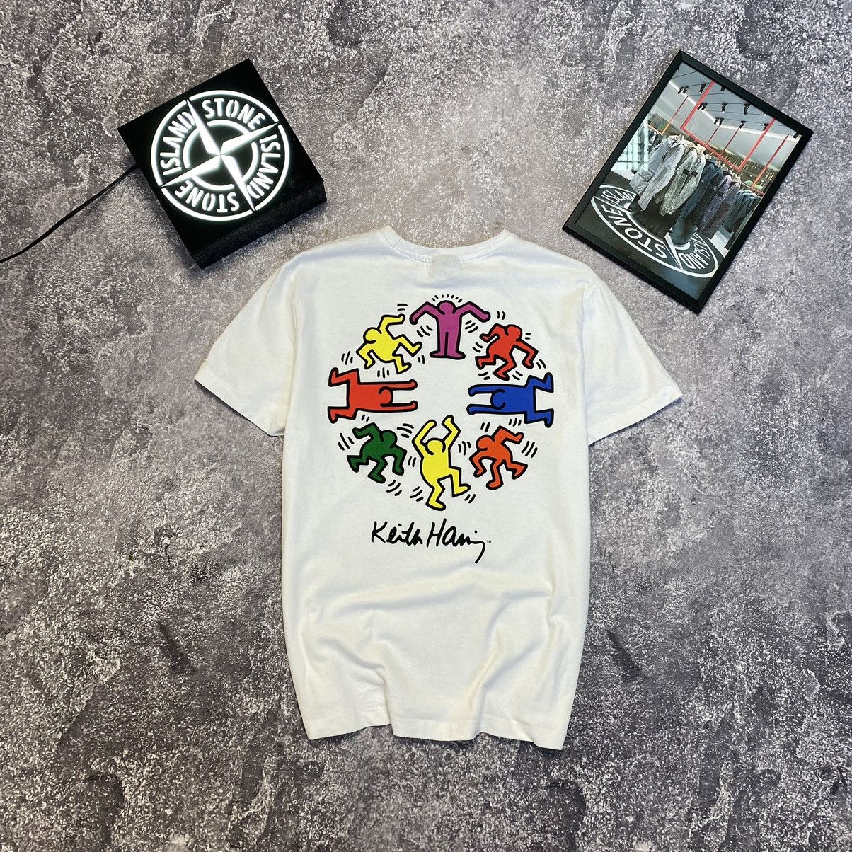 Art × Keith Haring × Streetwear Designer Keith Haring Big Graphic Art ...