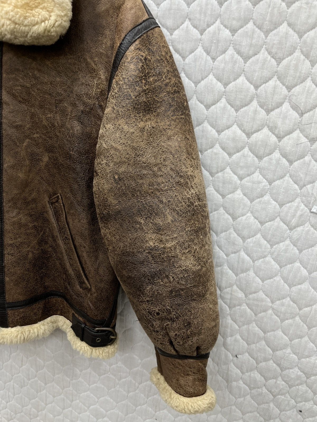 Designer 🔥🔥🔥STEALS USAAF B-3 SHEEP SKIN WIND ARMOUR JACKET | Grailed