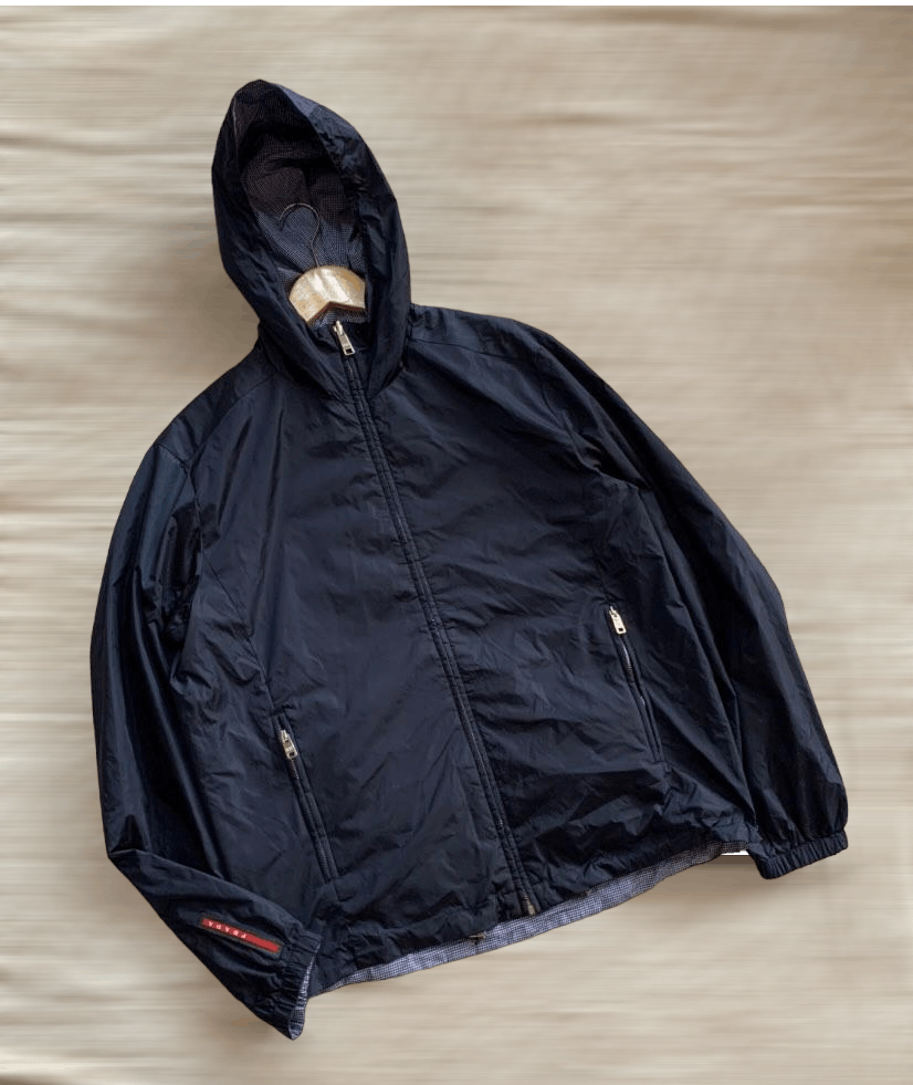 Luxury × Prada × Streetwear Prada Nylon Red Tab Linea Rossa Reversible ...