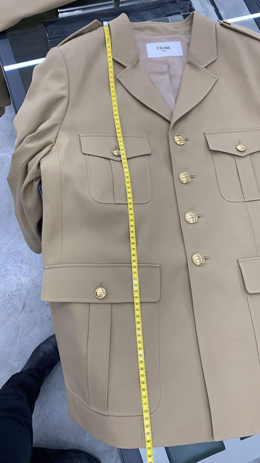 Celine Celine Military Garbadine Jacket | Grailed