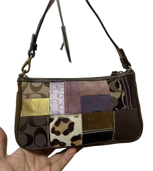 Vintage Rare Vintage Coach Patchwork Shoulderbag | Grailed