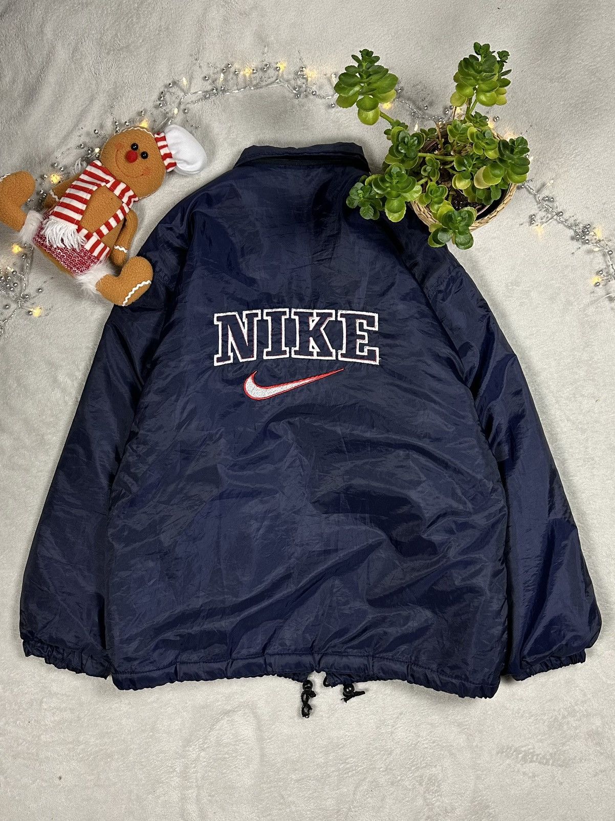Nike × Streetwear × Vintage Nike Vintage Oversize Big Swoosh Bootleg ...