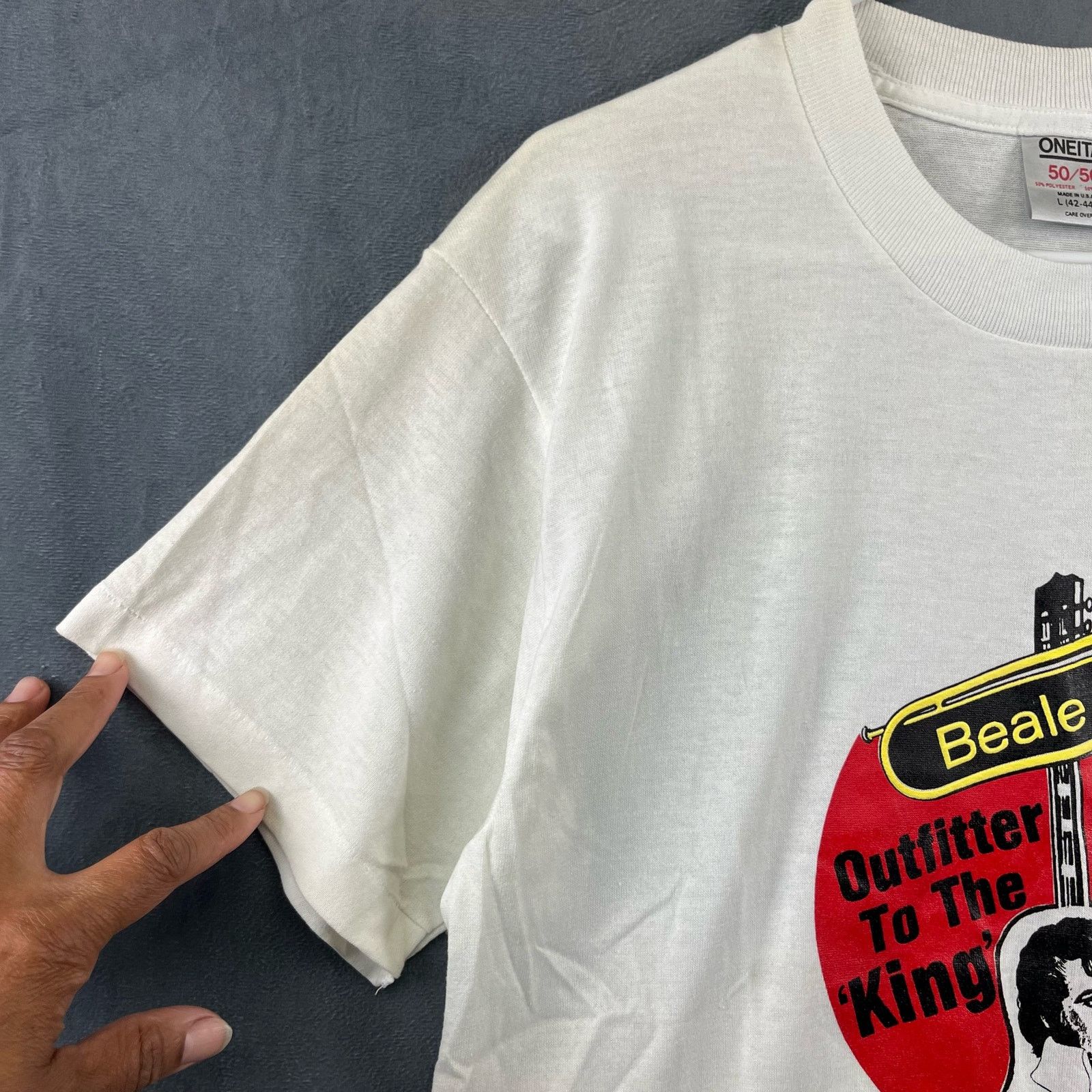 Generic Vintage Oneida Shirt Beale Street Elvis Single Stitch USA | Grailed
