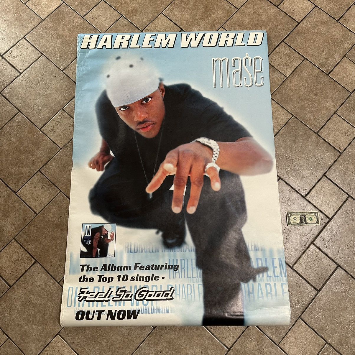 Vintage Vintage 1997 MA$E Harlem World Promo Poster | Grailed