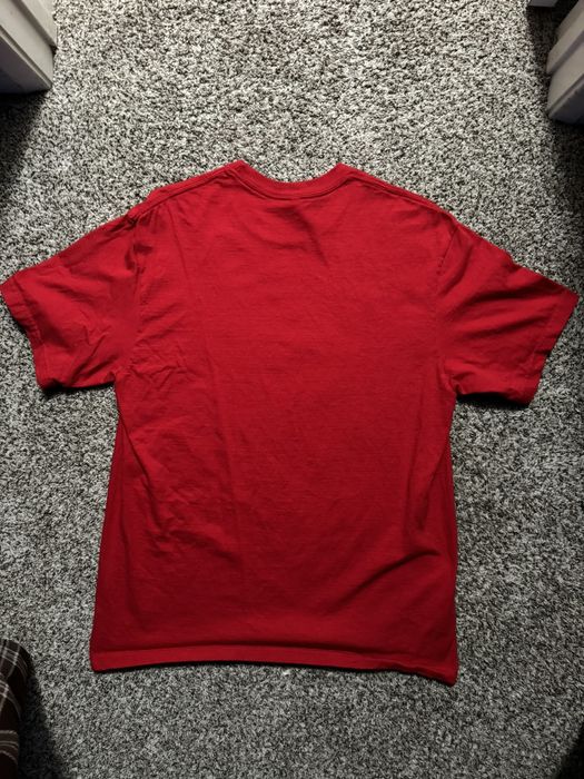 Supreme Red Supreme T shirt | Grailed