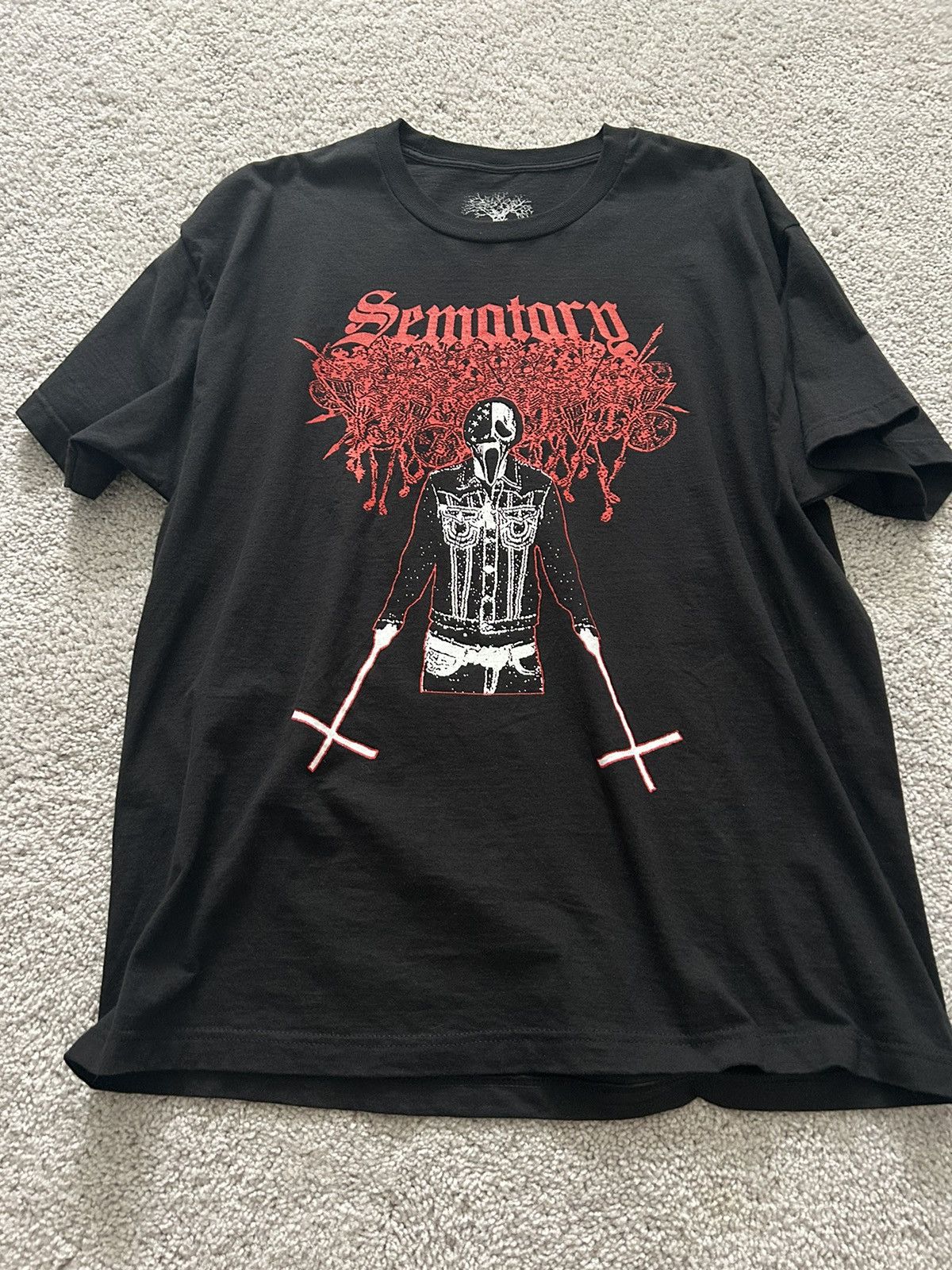 Drain Gang SEMATARY BUTCHER HOUSE TOUR TSHIRT | Grailed
