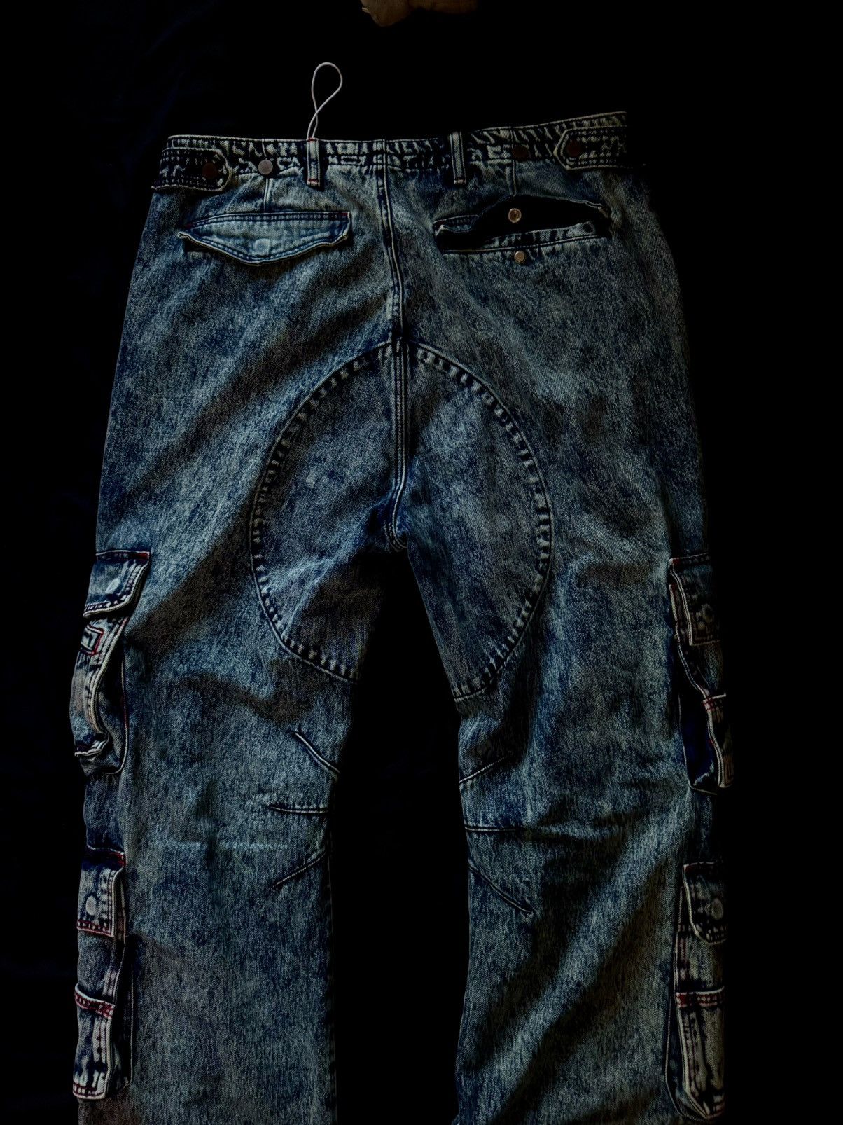 MNML Baggy Rave Cargo Pants | Grailed