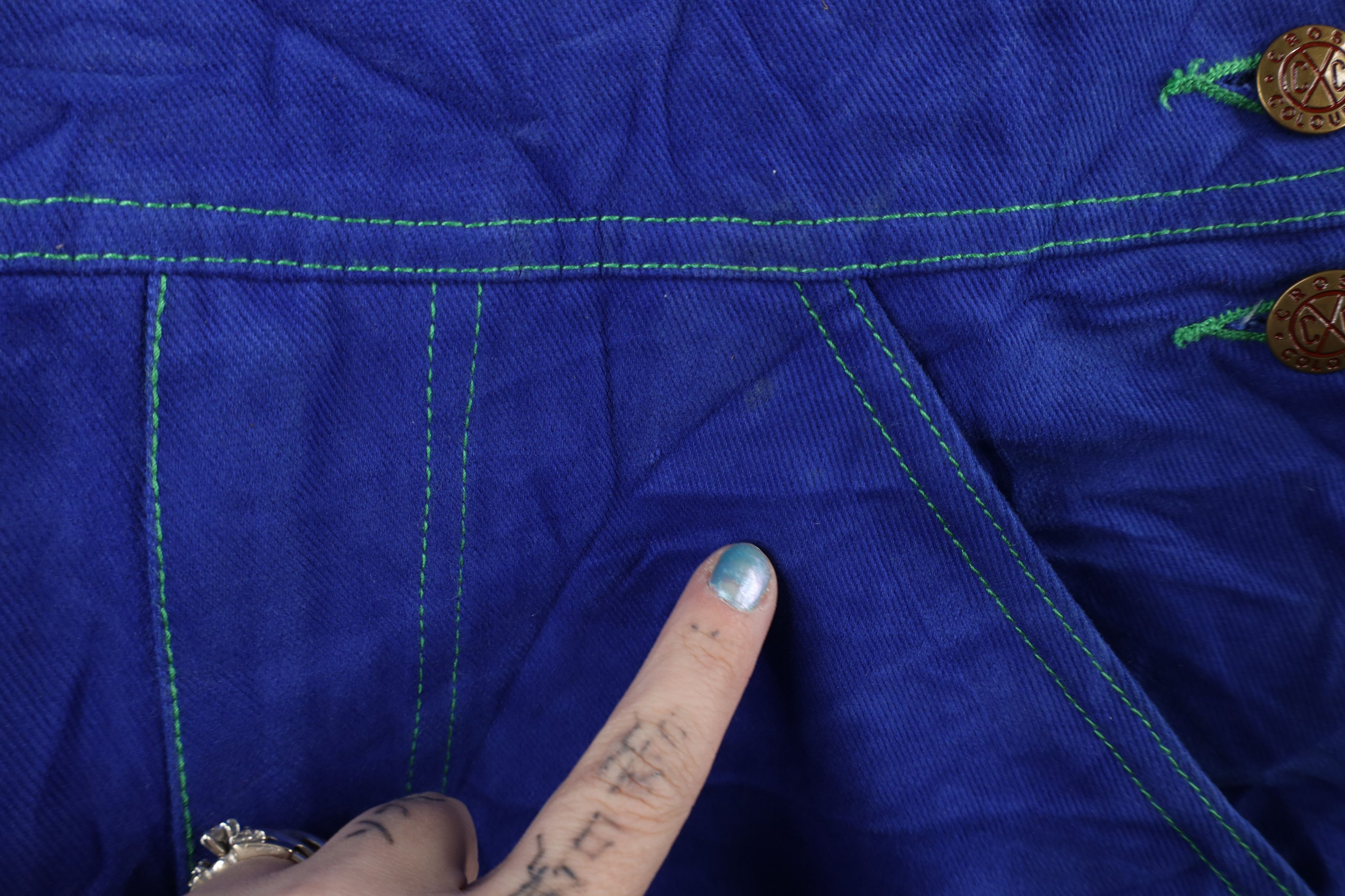 Cross Colours × Vintage Vintage 90s Cross Colours Spell Out Denim ...