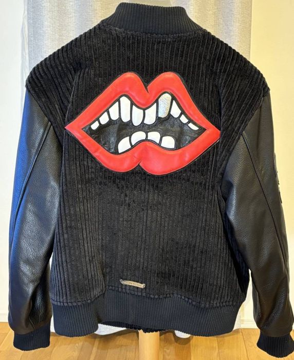 Chrome Hearts Matty Boy Lips Letterman | Grailed