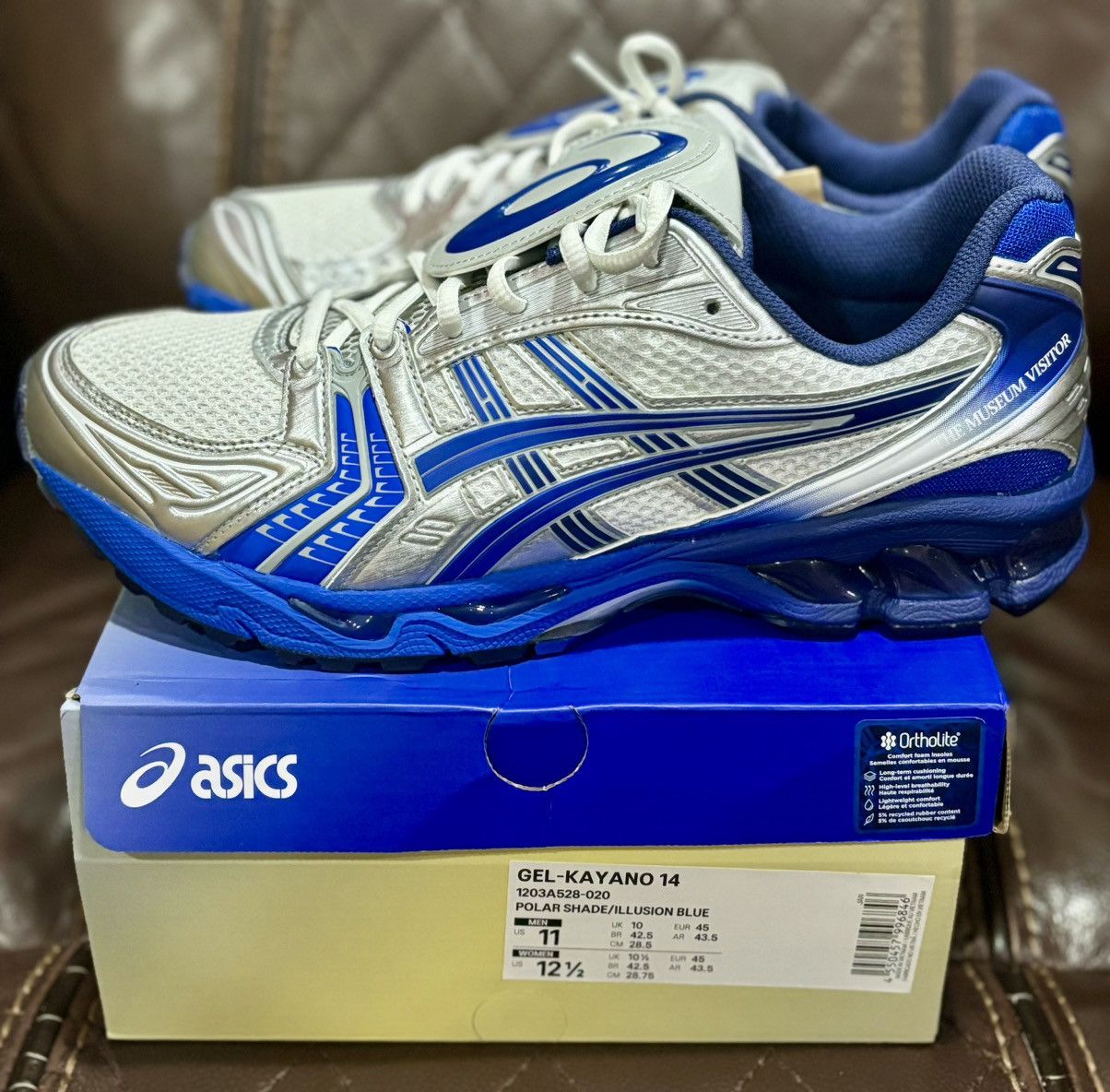 Asics × Japanese Brand × Kith The Museum Visitor x ASICS Gel Kayano 14 ...
