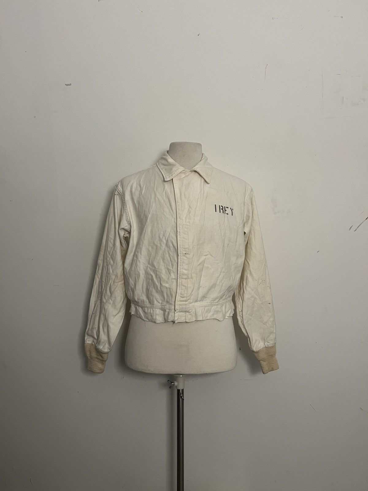 Vintage True Vintage Rare 60s Flight Line Stenciled Jacket | Grailed