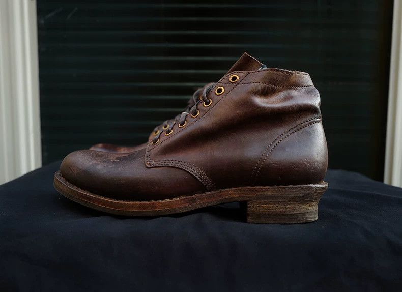 Visvim visvim ict brigadier Mud Boots exhibition | Grailed