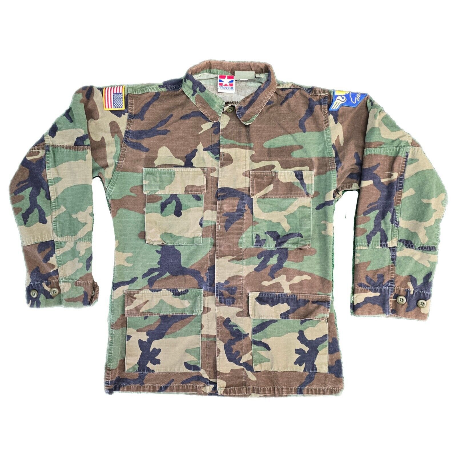 Propper Civil Air Patrol Mens Military Jacket Green Camouflage Small ...