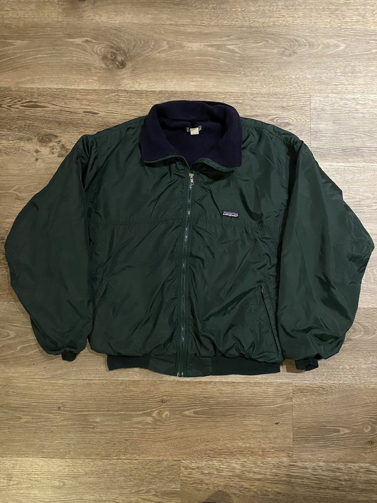 Patagonia × Vintage Vintage Patagonia Green Fleece Lined Jacket | Grailed