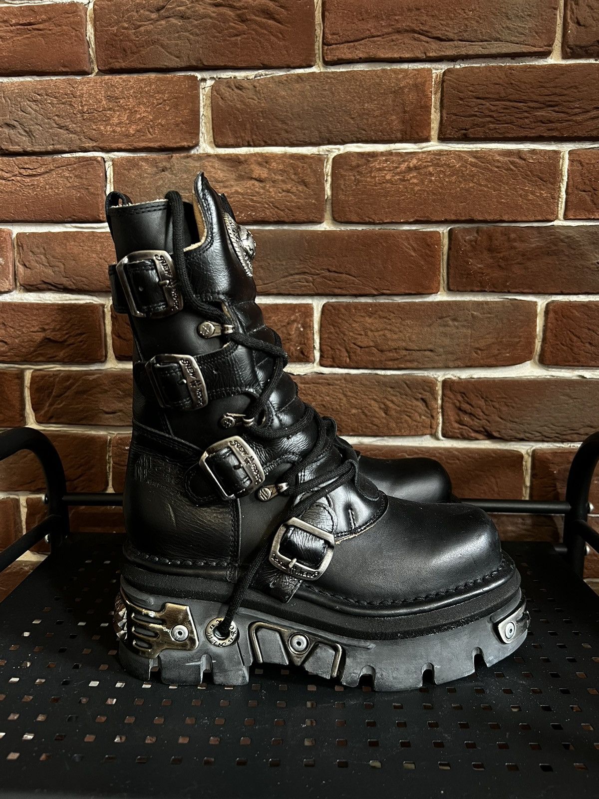 Avant Garde × New Rock × Vintage New Rock High Top 00s Boots Avant ...