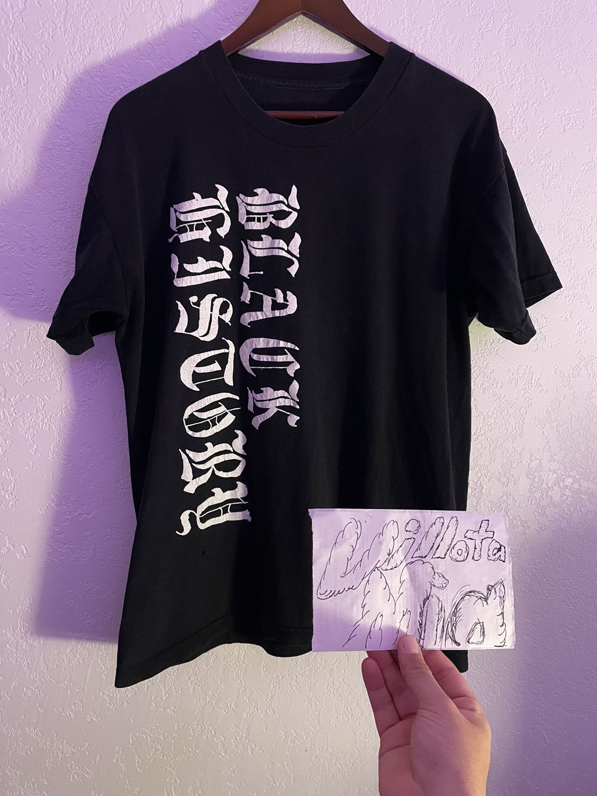 Vlone Black History Fashion week invite tee | Grailed