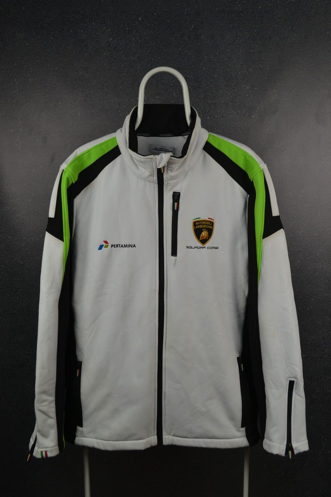 Formula 1 × Lamborghini × Racing Lamborghini racing jacket soft shell ...