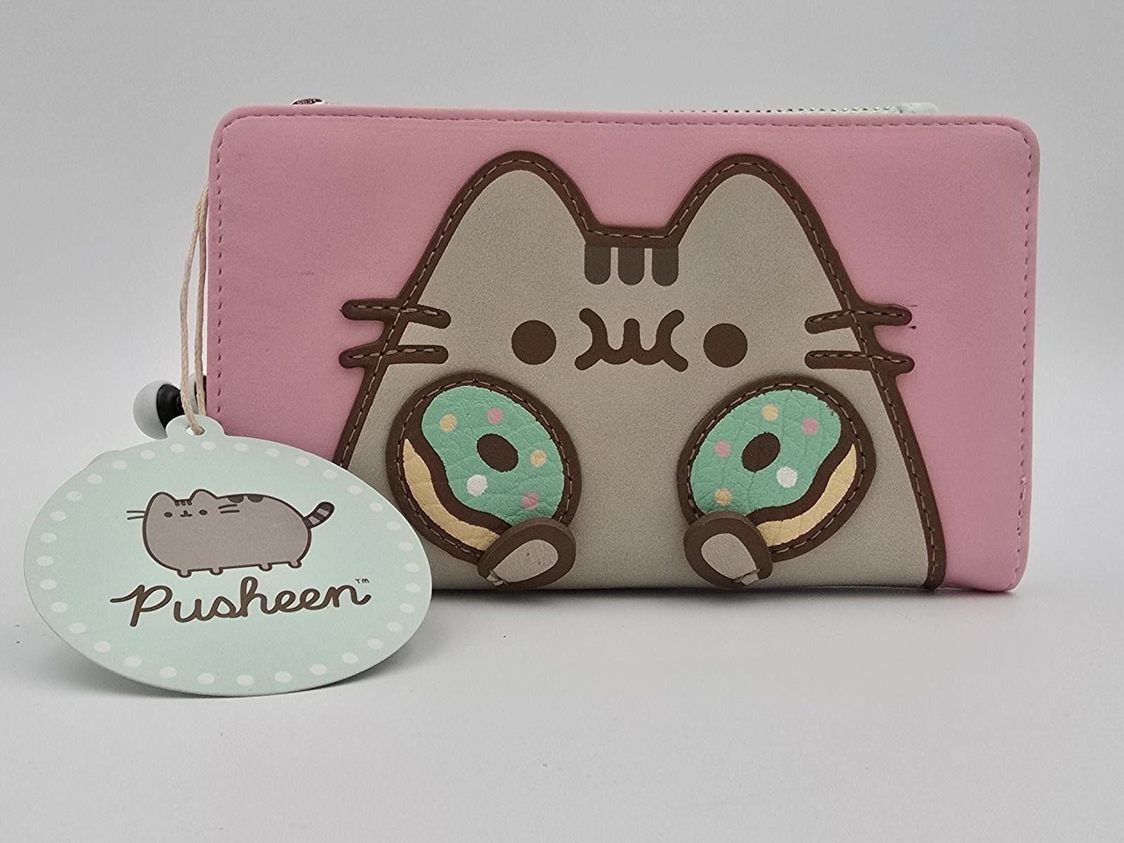 Designer NWT RARE Loungefly Pusheen Cat Donut Wallet | Grailed