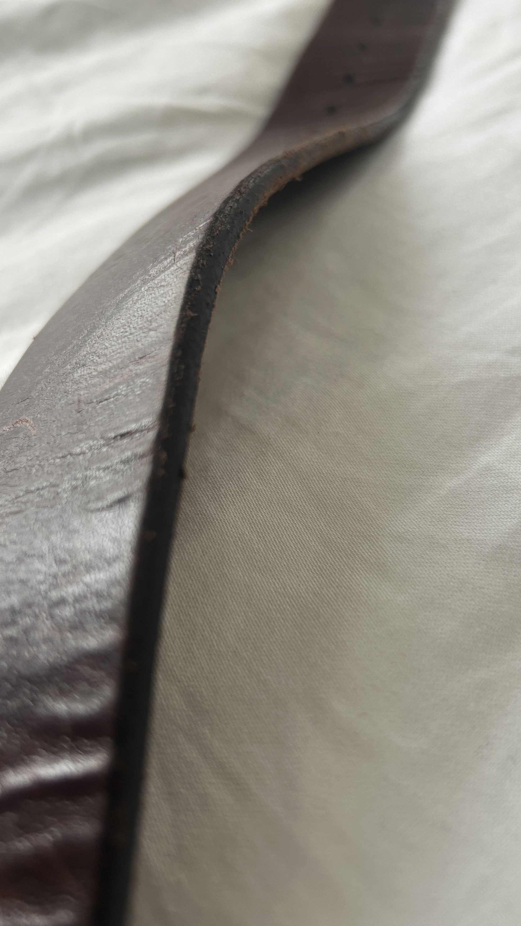 Visvim Horween Plain Belt . veggie dye . 34 . handmade in japan | Grailed