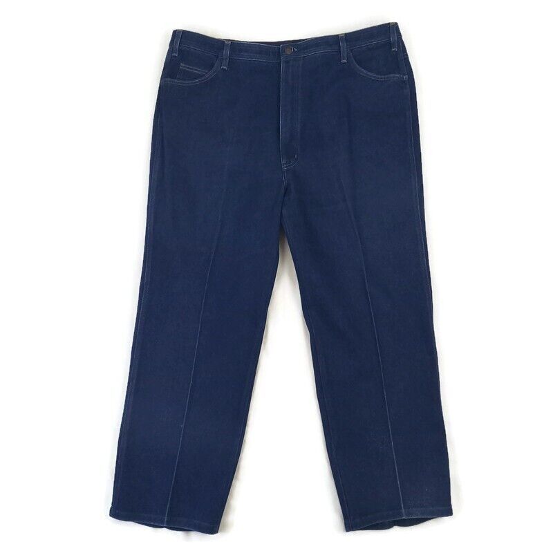 Blend Chaps By Taylor Togs Blue Denim Jeans Mens 44X30 Zip Up 5 Pocket ...