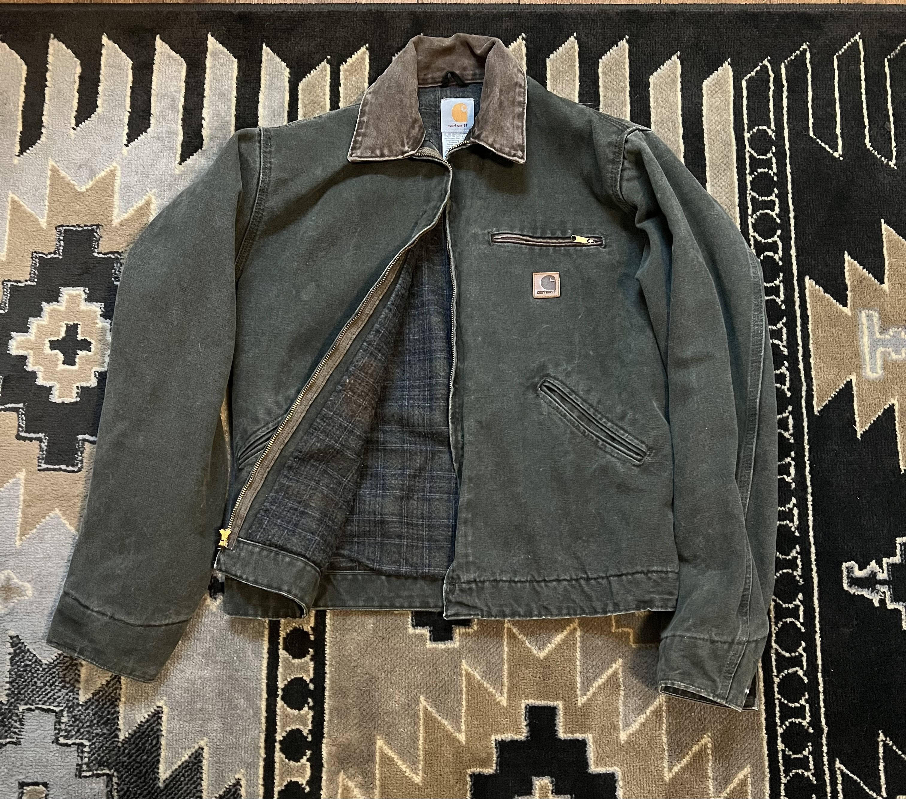 Carhartt Vintage Detroit Carhartt J97-MOS Medium Blanket Lined Jacket | Grailed