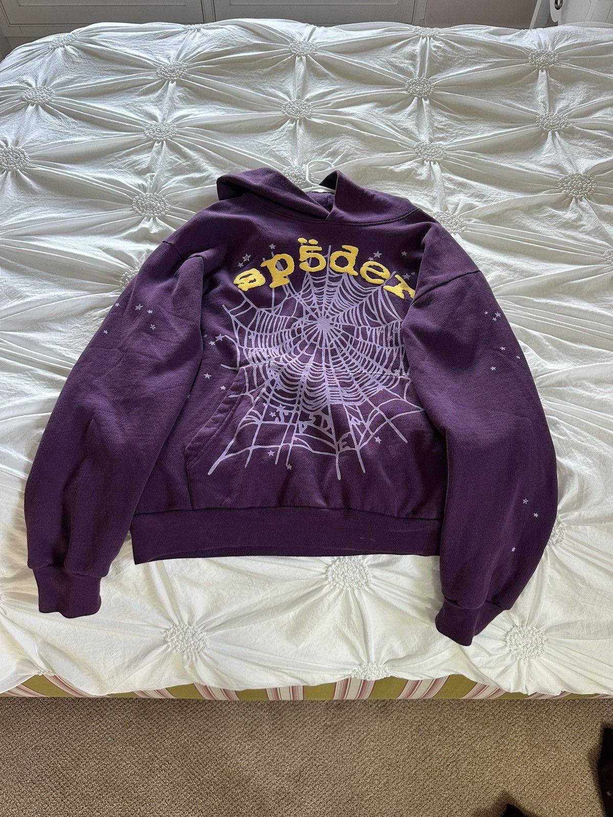 Sp5der Sp5der Star OG Web V2 Hoodie | Grailed
